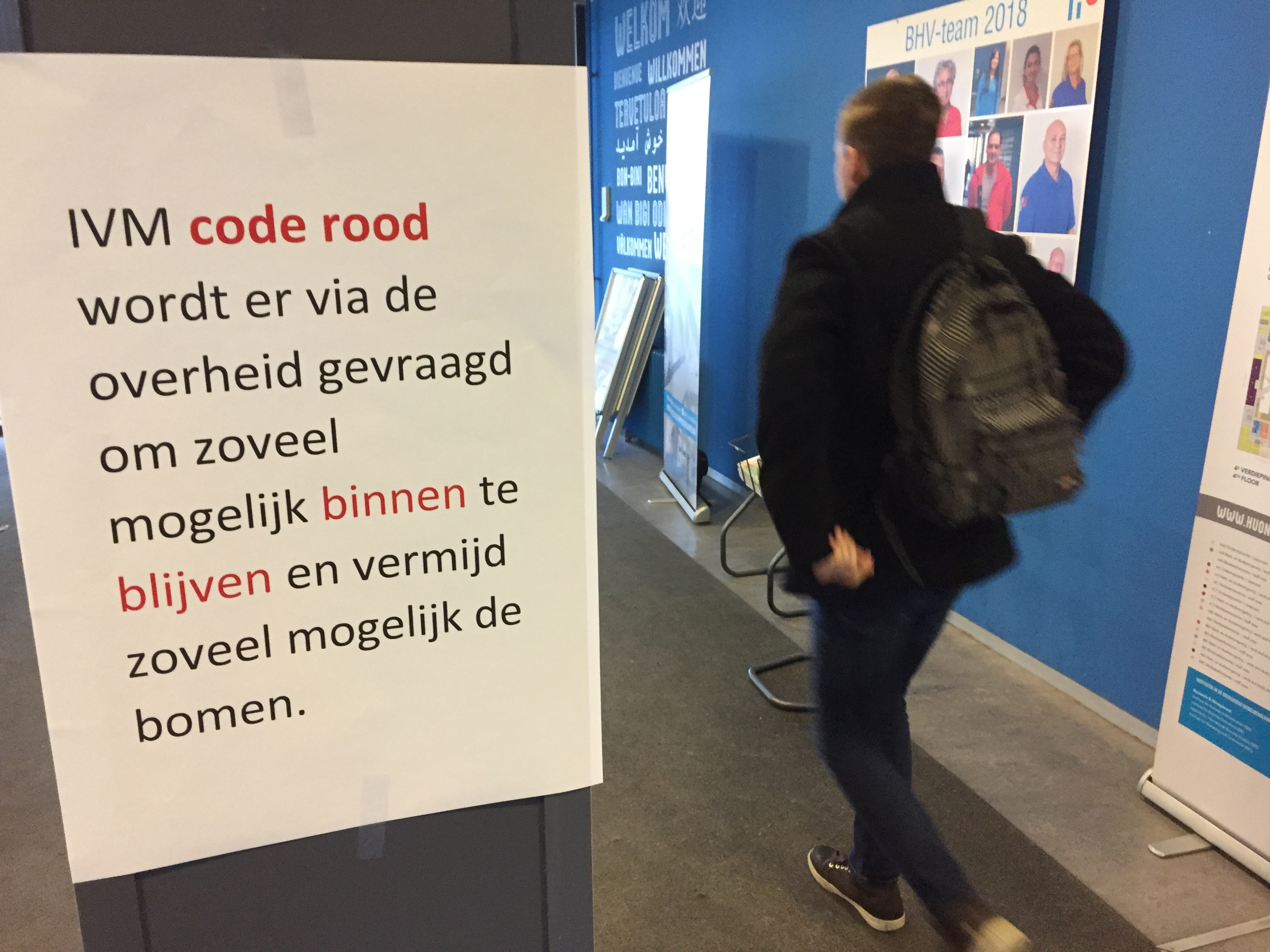 Storm in De Uithof: Code Rood voorbij, maar nog niet alle problemen ...