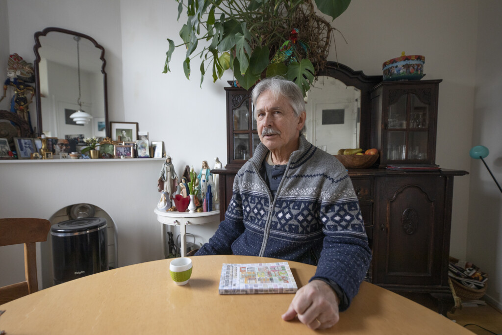 Herman was student in de jaren 70 en schreef daarover een boek - Trajectum
